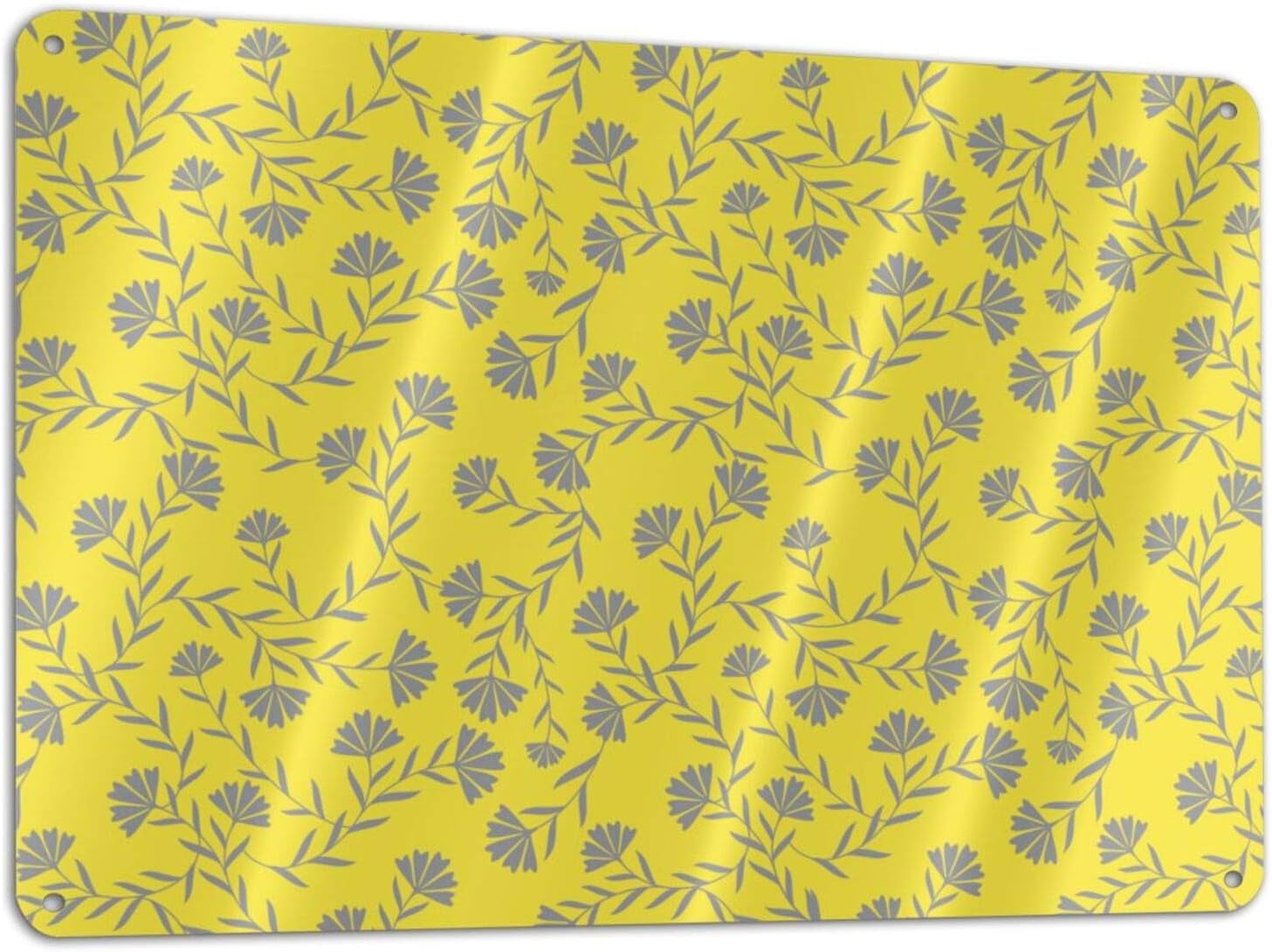 Deliacte Sunny Floral Tin Signs Wall Decor for Bars,Restaurants,Cafes Pubs Metal Tin Sign 8x12 ...