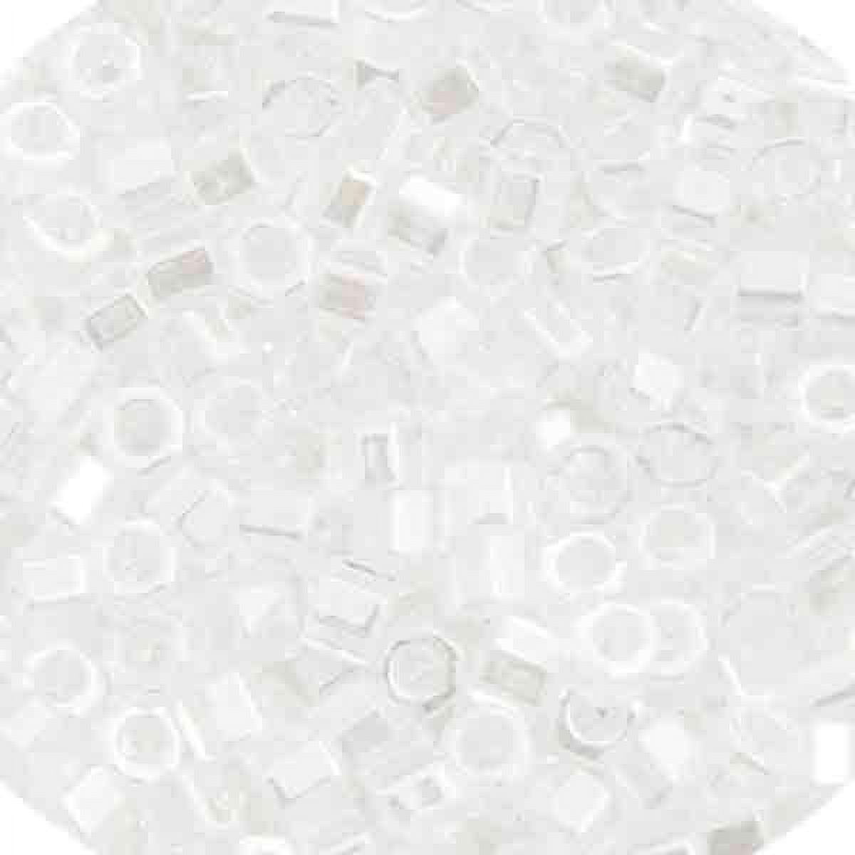 Delica 15/0 Cut Crystal Luster - Walmart.com