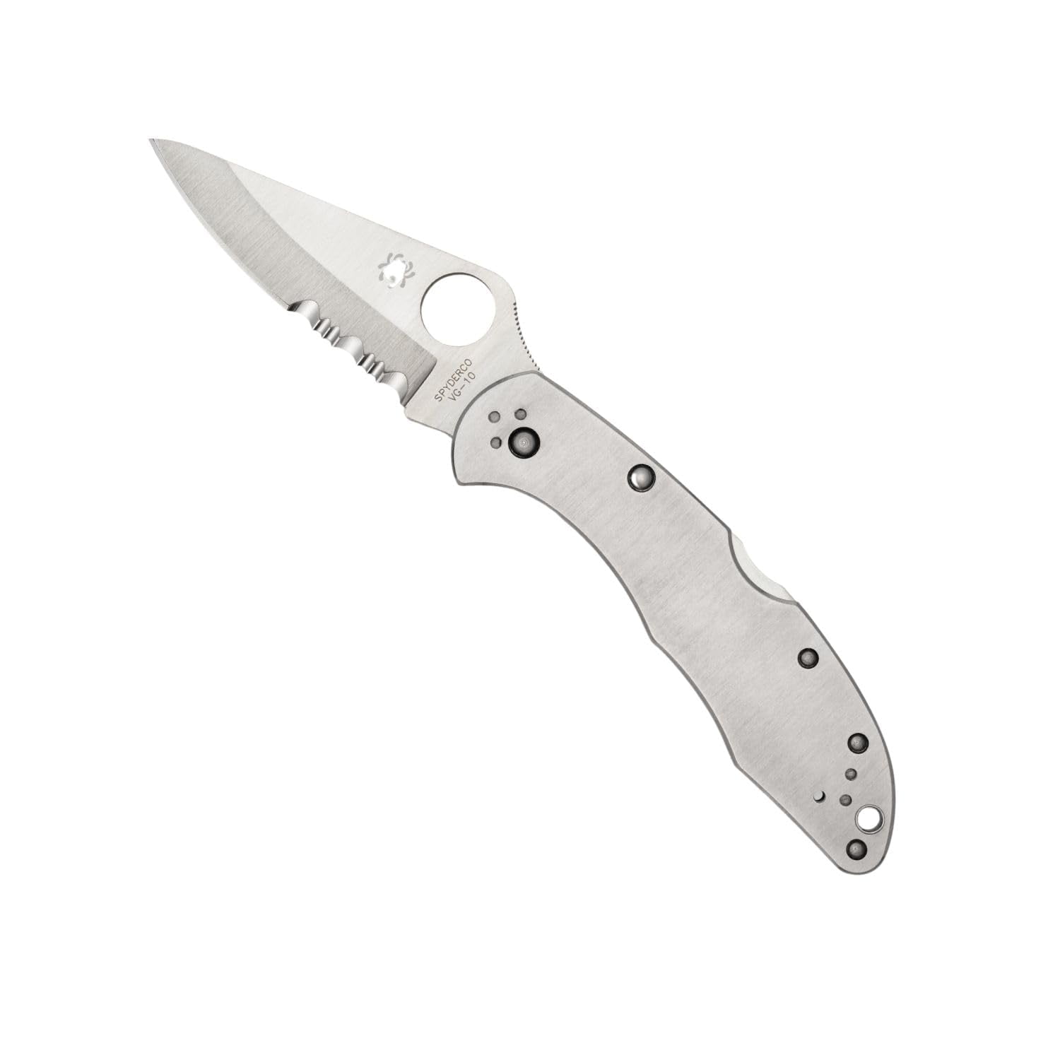 Delica 4 Signature Knife with 2.95" Saber-Ground VG-10 Steel Blade and ...