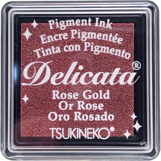 Delicata Small Pigment Ink Pad-Rose Gold - Walmart.com
