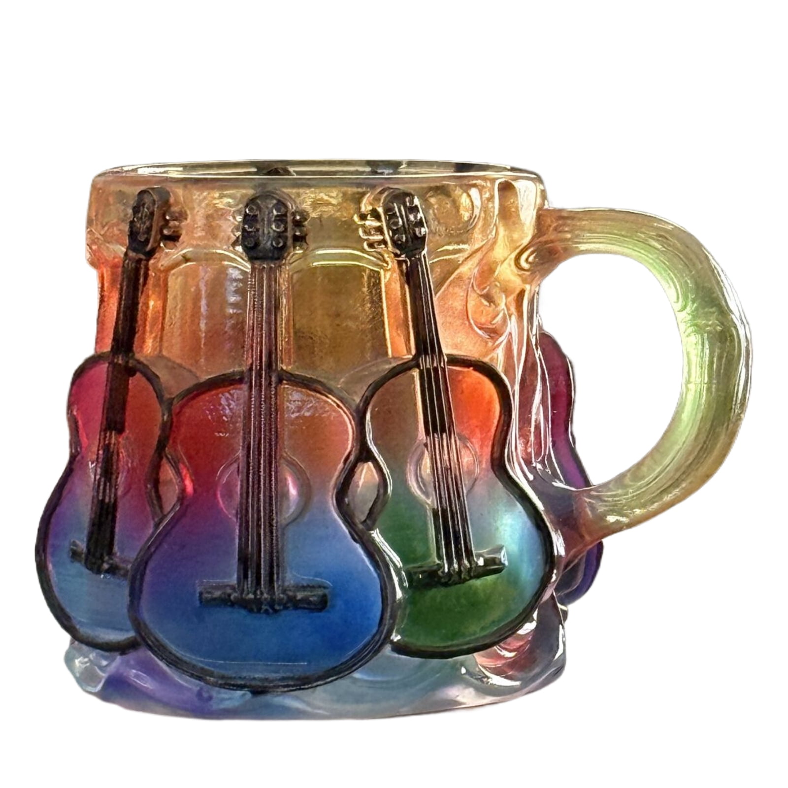 Delicate 300ml Glass Coffee Cup with Handle Multifunctional Drinkware ...