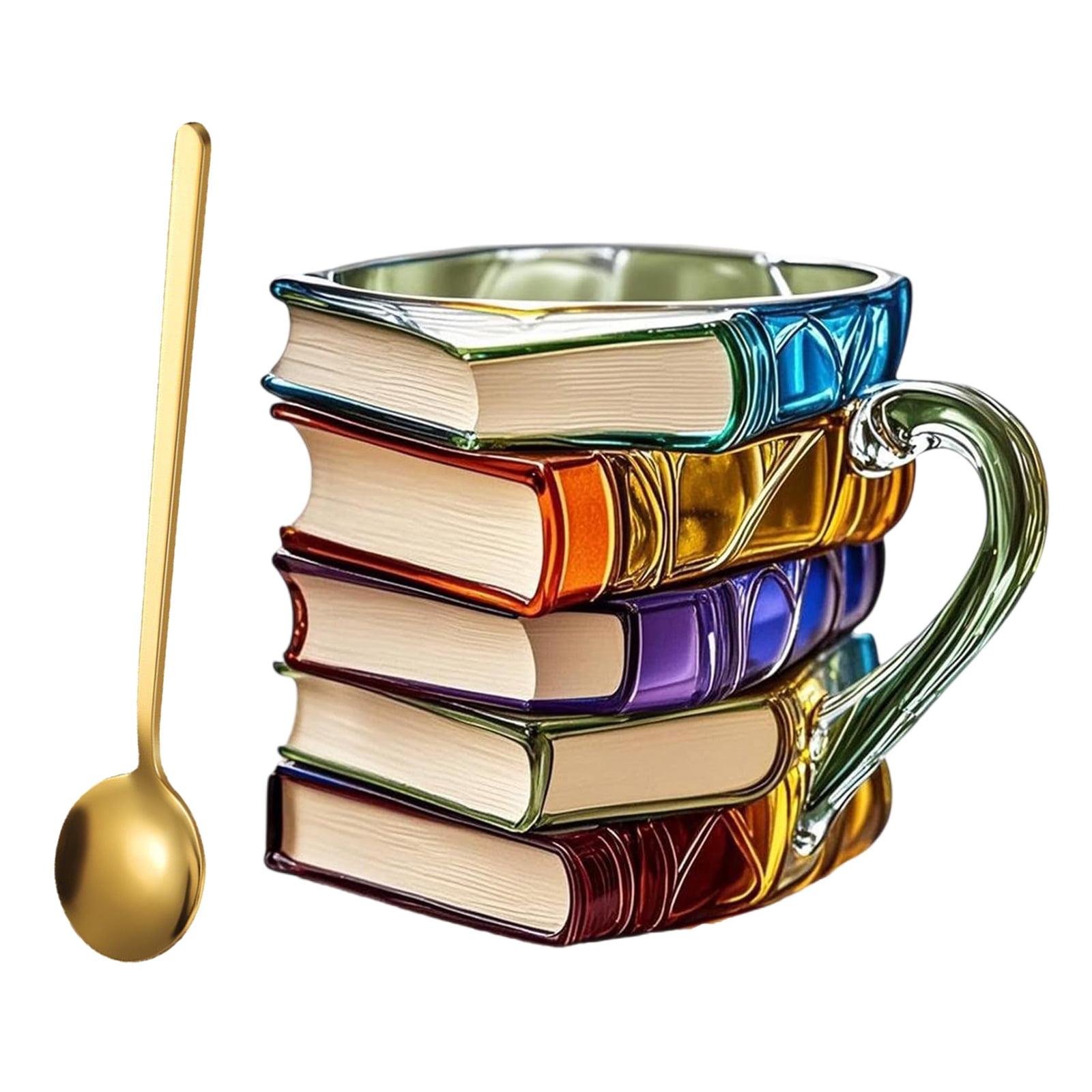 Delicate 300ml Glass Coffee Cup with Handle Multifunctional Drinkware ...