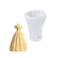 Delicate 3D Lace Wedding Dress Accessory Mold Made From Flexible ...