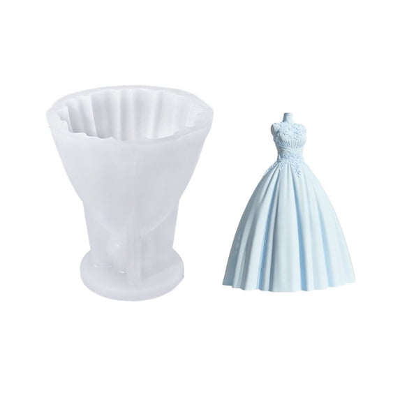 Delicate 3D Lace Wedding Dress Accessory Mold Made From Flexible ...