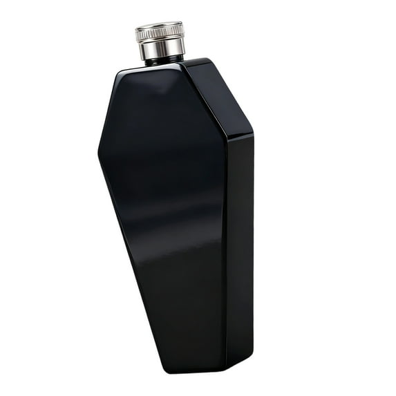 Delicate 6 Edges Nonrust Steel Hip Flasks With Secure Sealing Cap ...