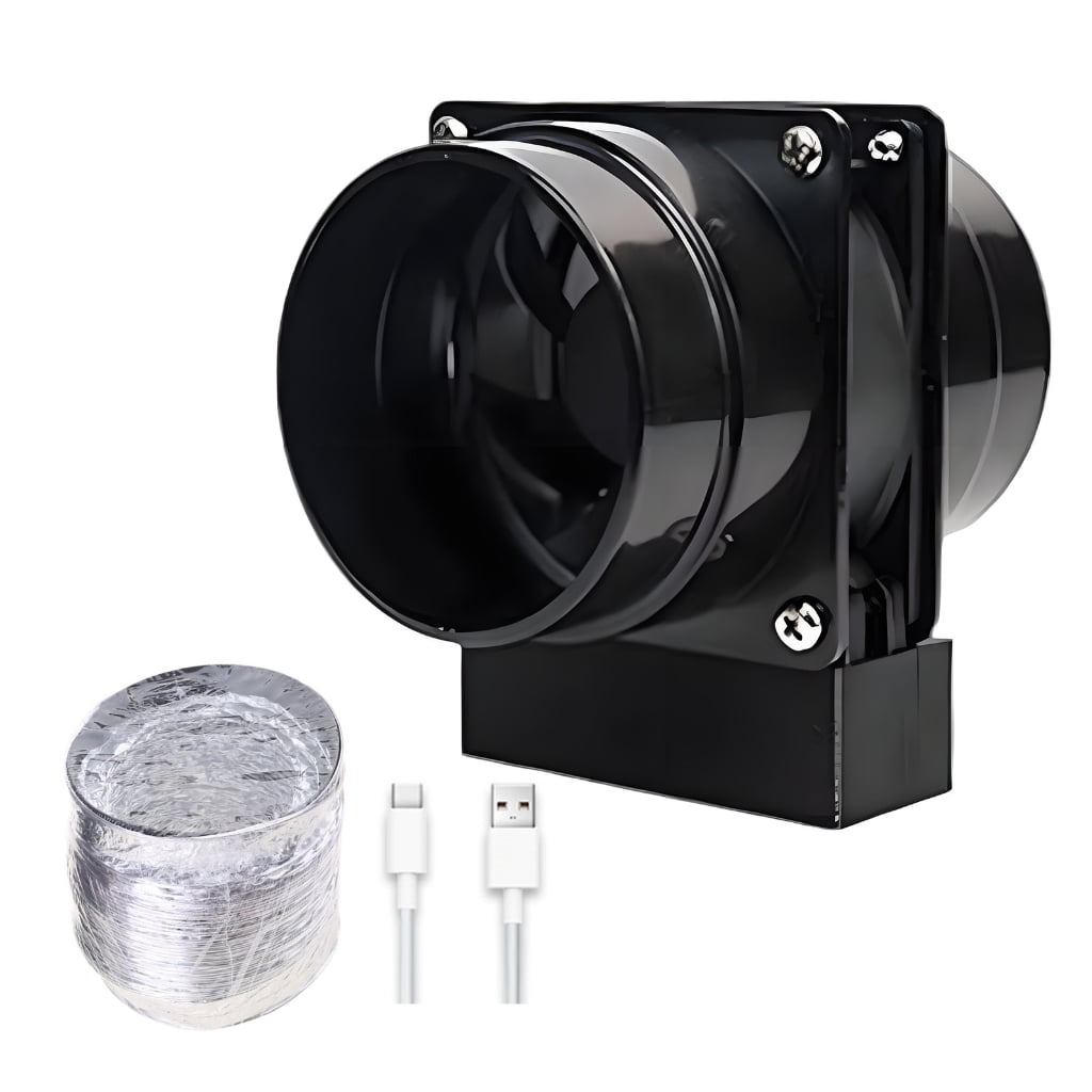 Delicate 8cm Ventilation System 2200RPM Motor 3 Adjustable Speeds For ...