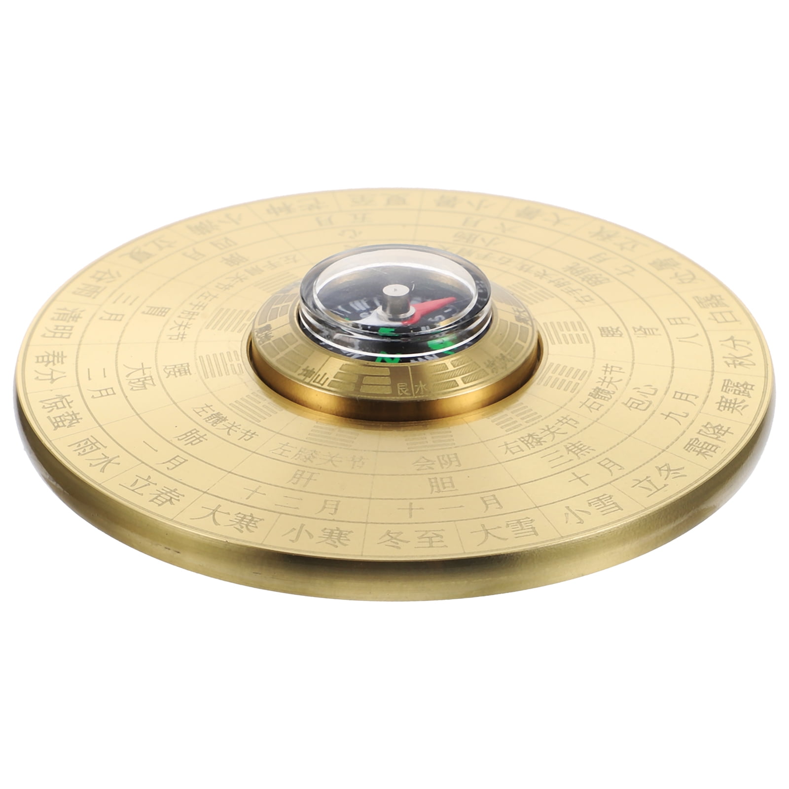 Delicate Ancient Metal Compass Vintage Chinese Compass Decorative ...