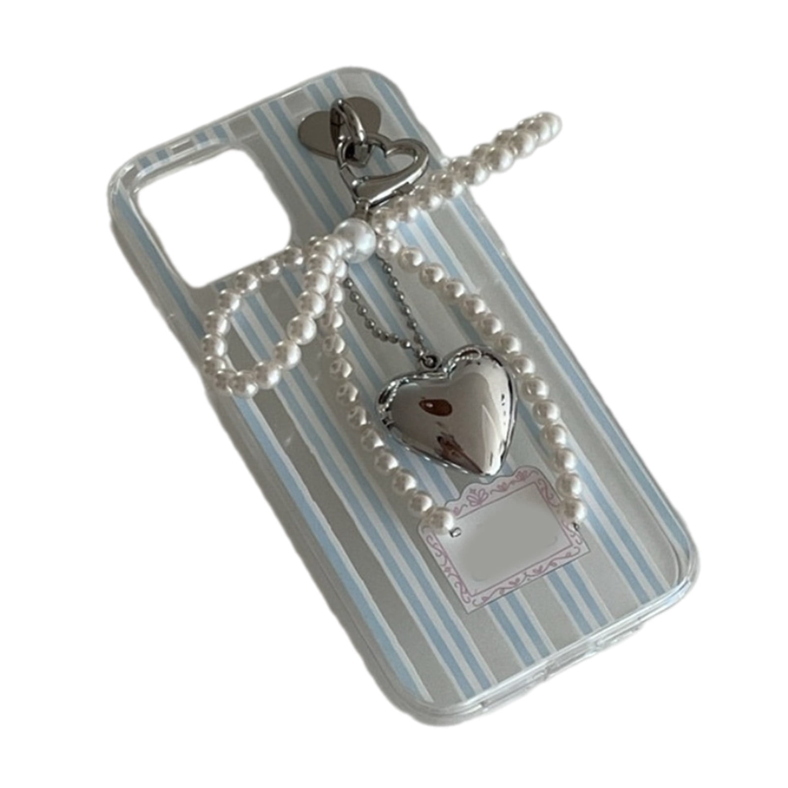 Delicate Beaded Key Chain Handmade Bow Shaped Keyring Heart Keychain ...