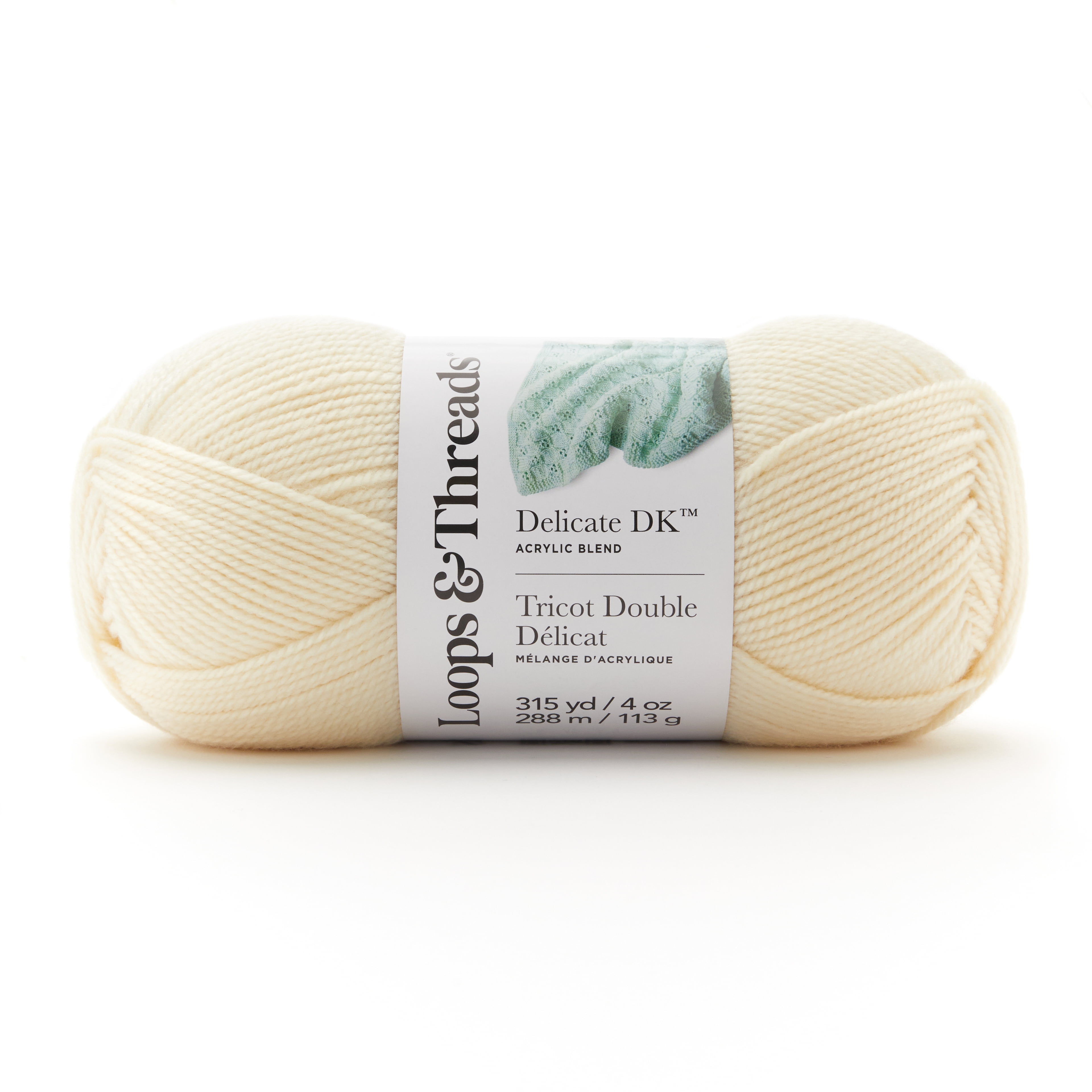 Delicate DK Yarn by Loops & Threads - Yarn for Knitting - Crochet ...