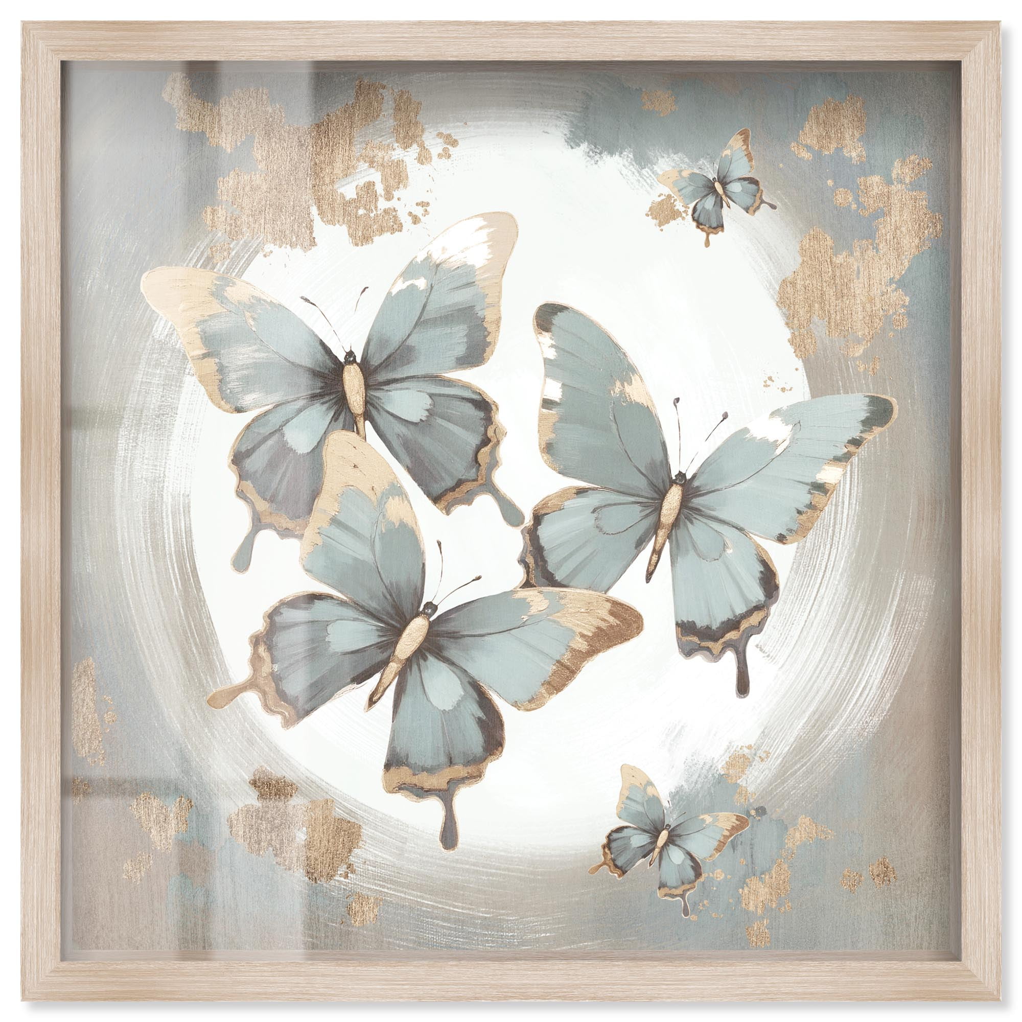 Delicate Dance Shadowbox Print Botanical Wall Art by Art Remedy, Blonde ...