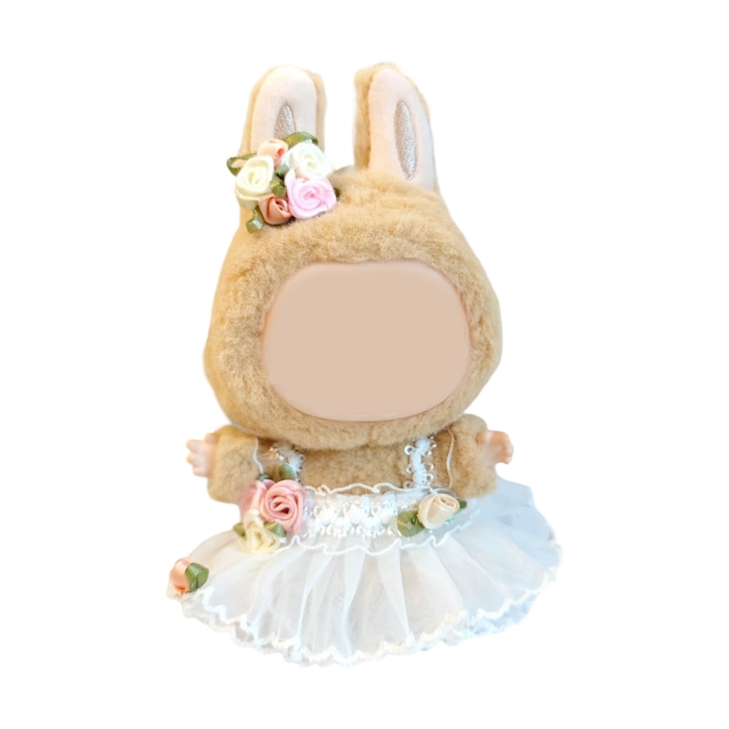 Delicate Doll Wedding Gown with Hairband For 1st-3rd Gen Sitting Doll ...