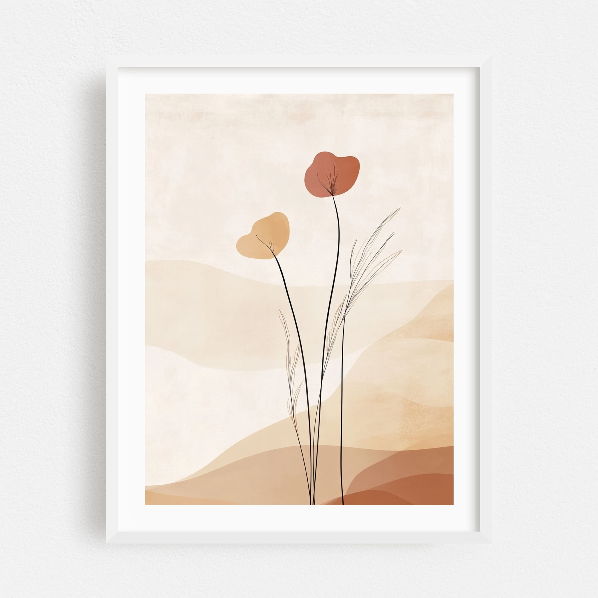 Delicate Floral Line Art: Minimalist Botanical Illustrations - Line ...