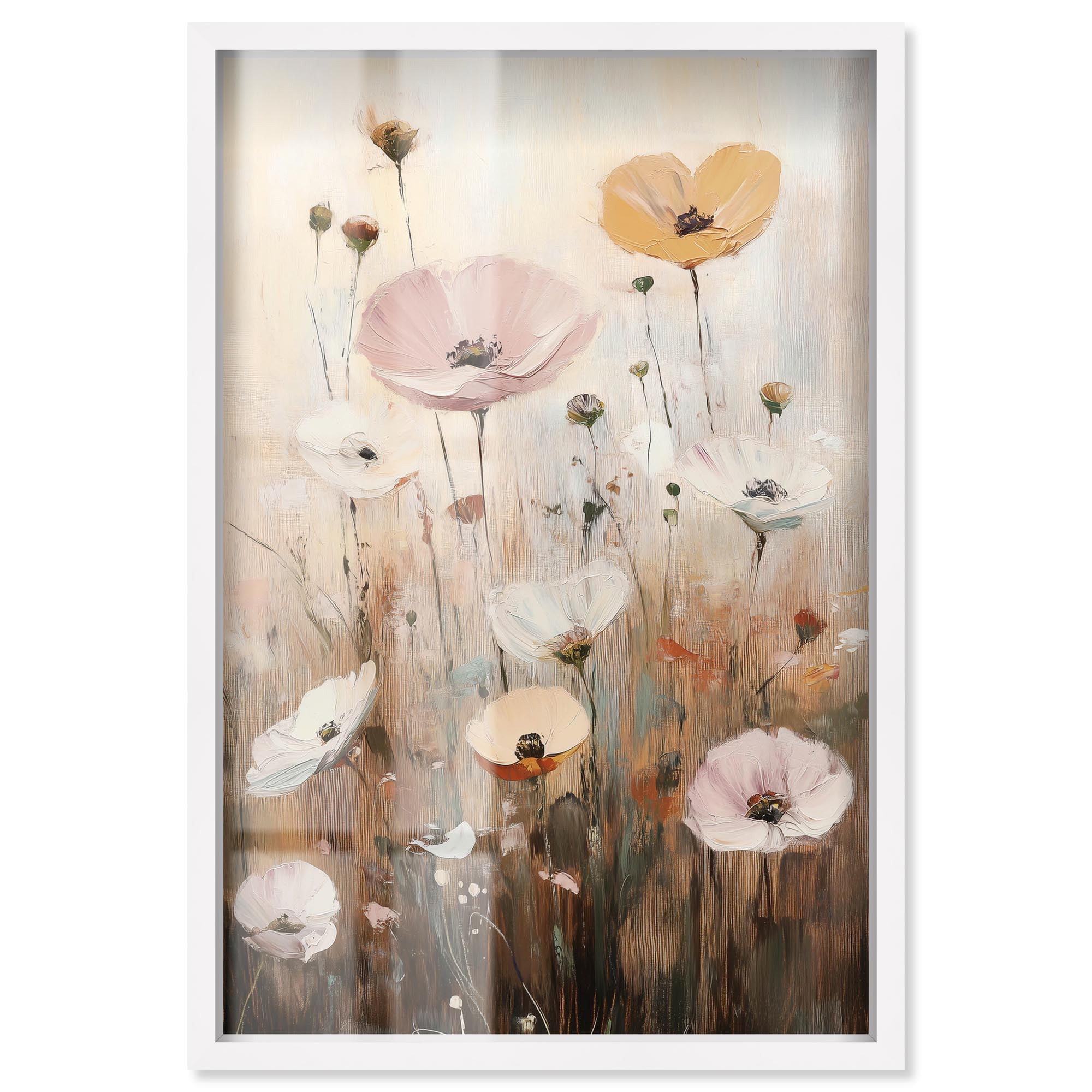 Delicate Flowers in Bloom Shadowbox Print Vintage Floral Art by Art ... Delicate Flowers in Bloom Shadowbox Print Vintage Floral Art by Art ...