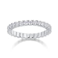 Delicate Full Eternity Diamond Band, Wedding Anniversary Band, Matching ...
