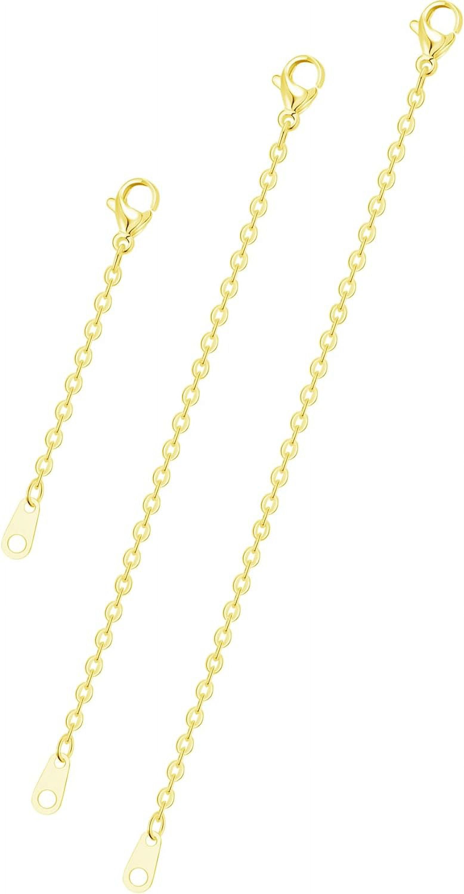 Gold Chain Necklace Extender at Faith Sager blog