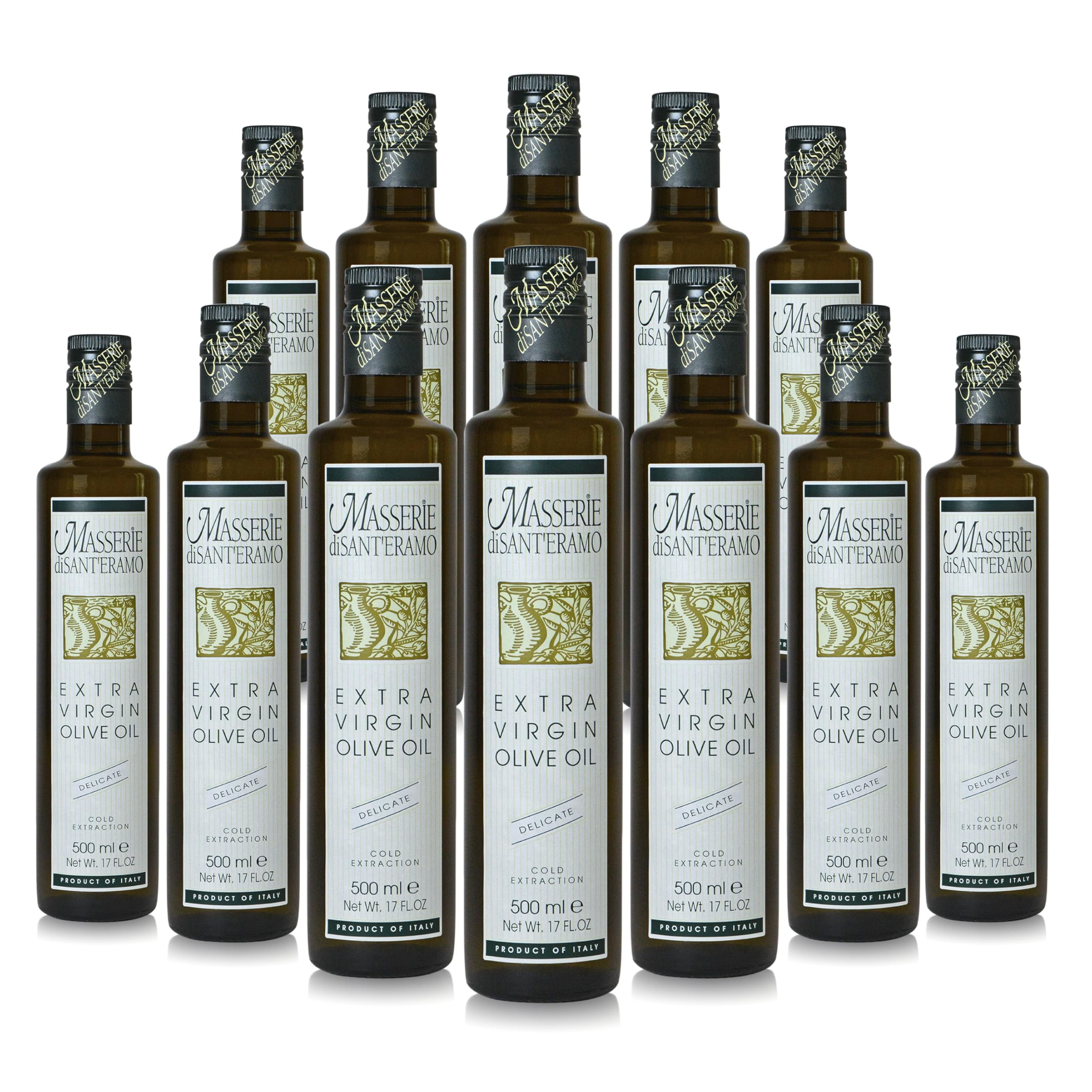 Delicate Italian Extra Virgin Olive Oil Cold Pressed - Light Olive Oil ...