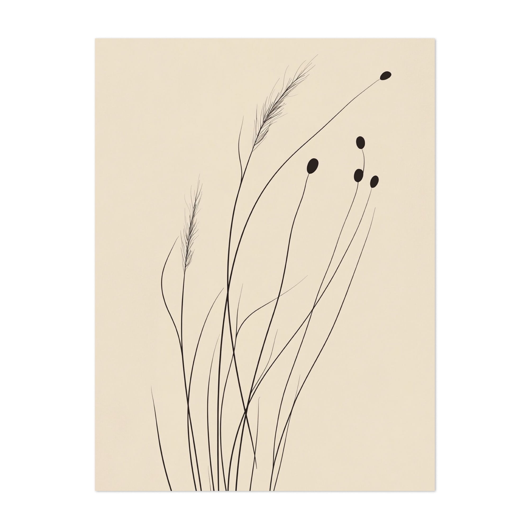 Delicate Minimalist Floral Line Art - Line Drawing Minimalist Line Art ...