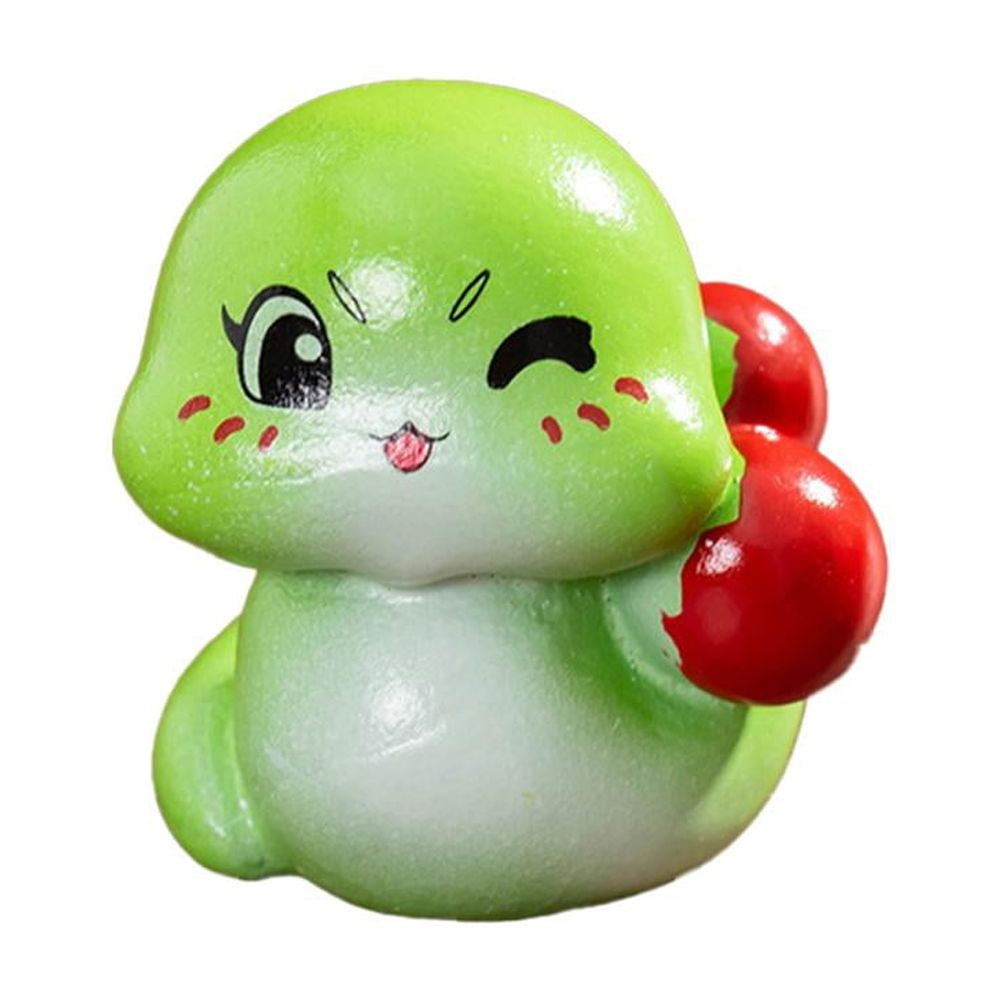 Delicate Resin Snake Figurine - Prosperity Symbol, Home Office Decor ...