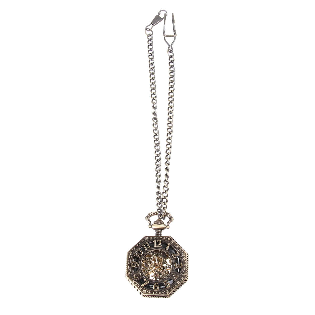 Delicate Roman Vintage Hollow Mechanical Pocket Watch for Decoration ...