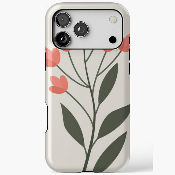 Delicate Spring Flowers Nature Art iPhone Case 17 to 11 Pro Max ...