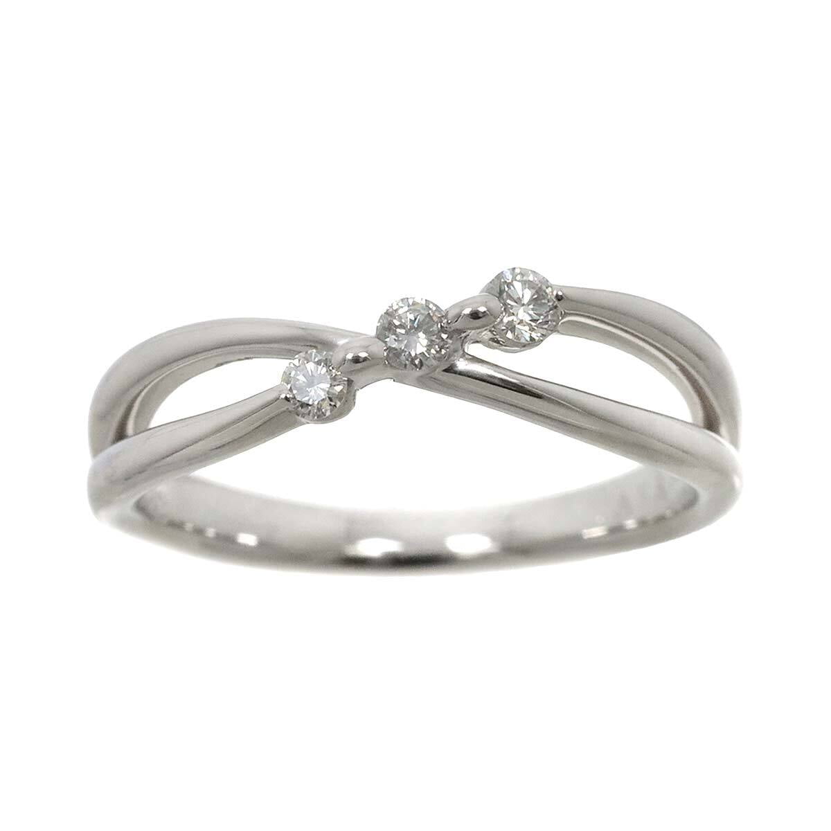 Delicate Three Stone Diamond Engagement Ring, Past Present Future Ring ...