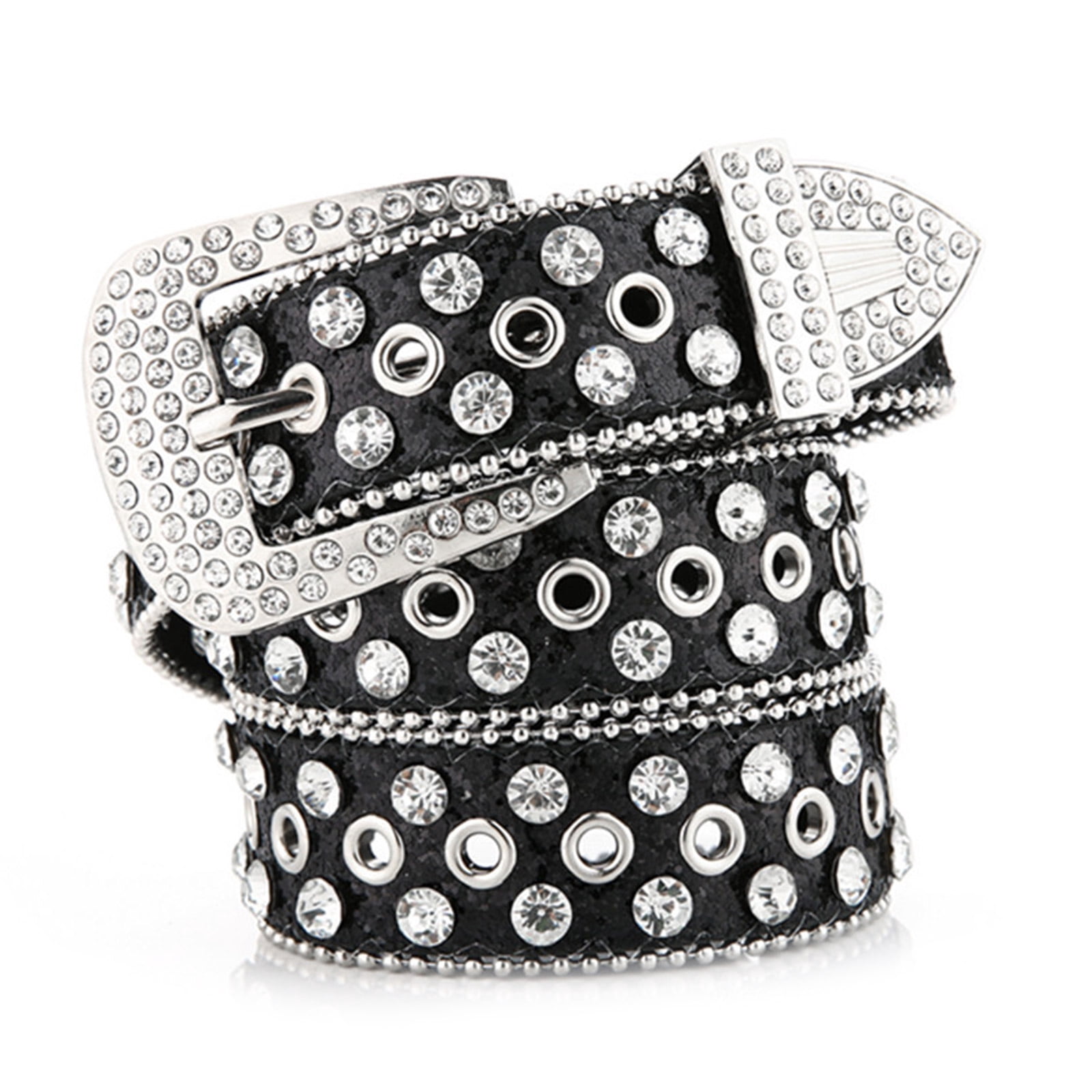 Delicate Waist Belt Shinning Rhinestones Belts for Women Men Luxury ...
