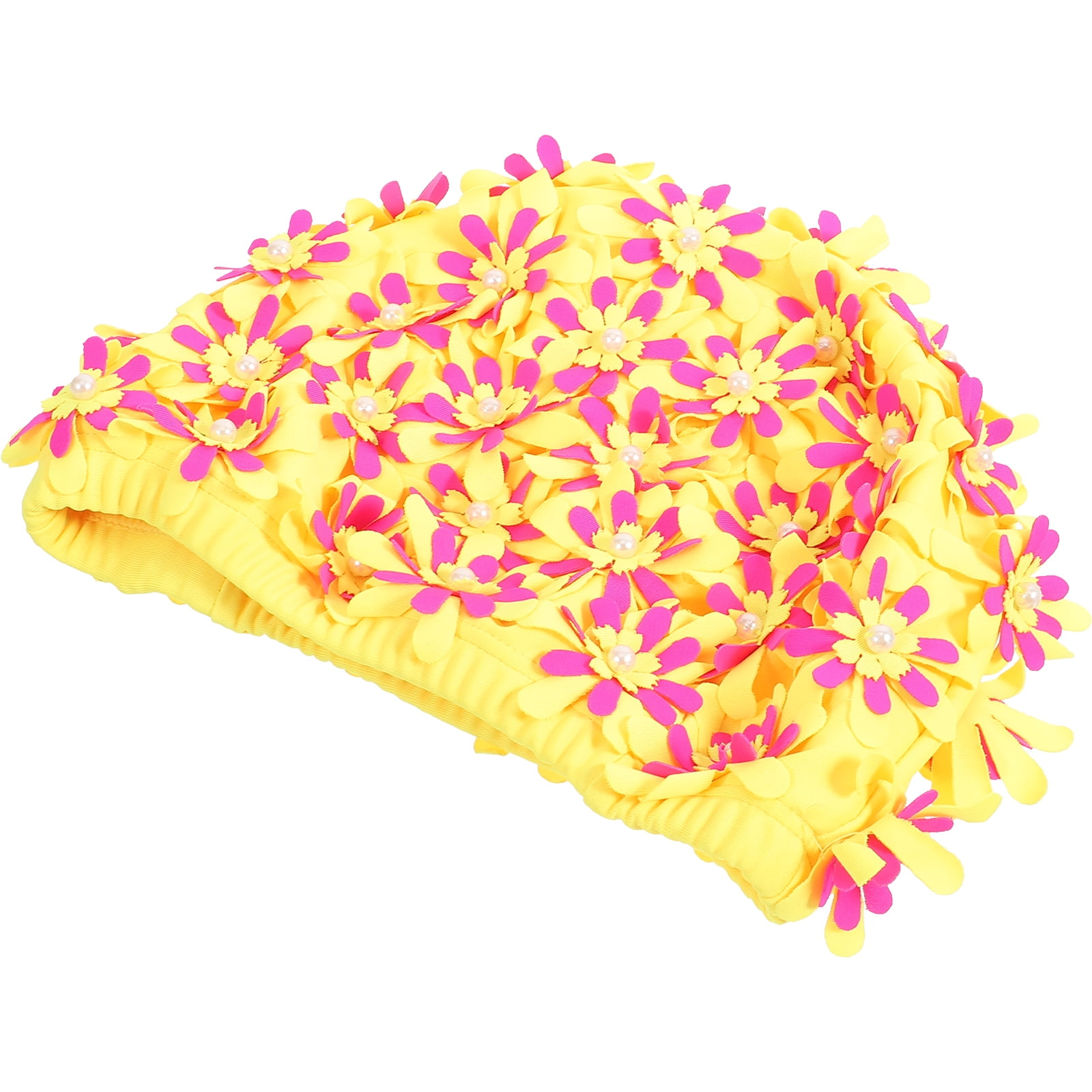 Delicate Women Swimming Cap Ladies Swimming Cap Floral Swimming Cap ...