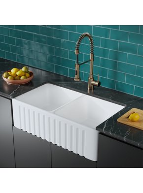 Farmhouse Kitchen Sinks in Shop Kitchen Sinks by Type - Walmart.com
