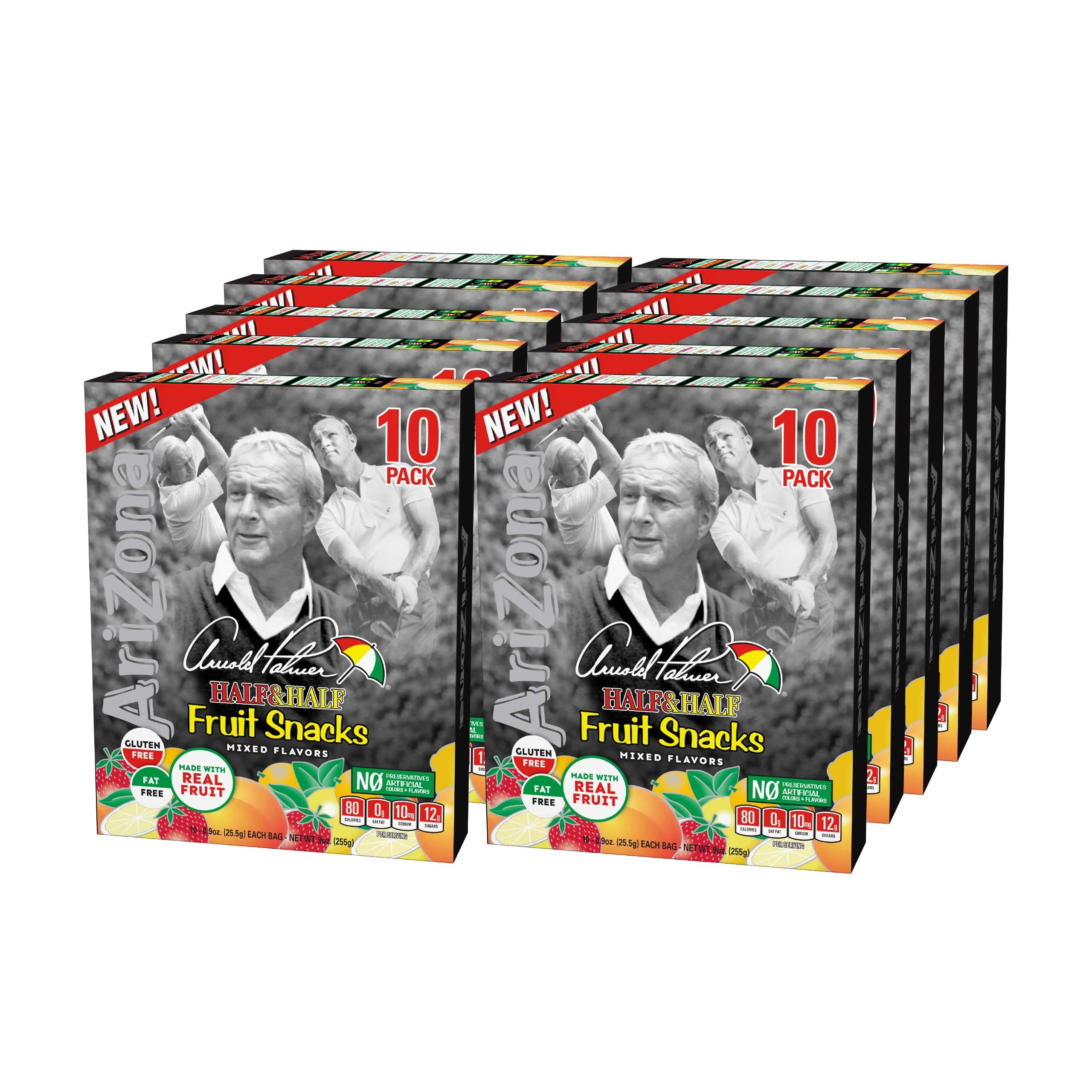 Delicious Arizona Fruit Snacks, Arnold Palmer - 100 Count of Gluten ...