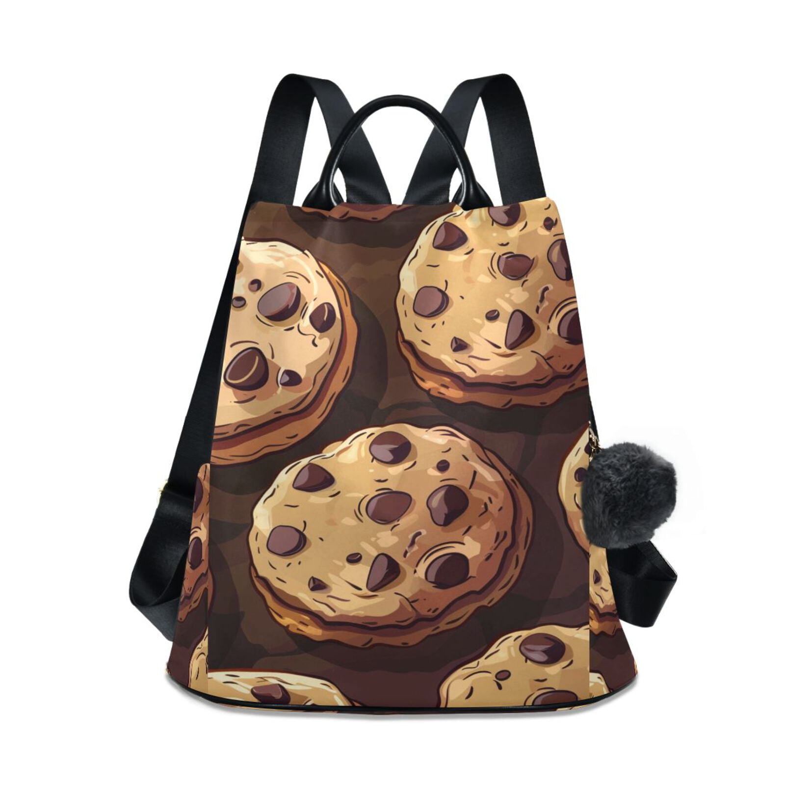 Delicious Cookies Travel Laptops Backpack for Women Anti-theft Casual ...