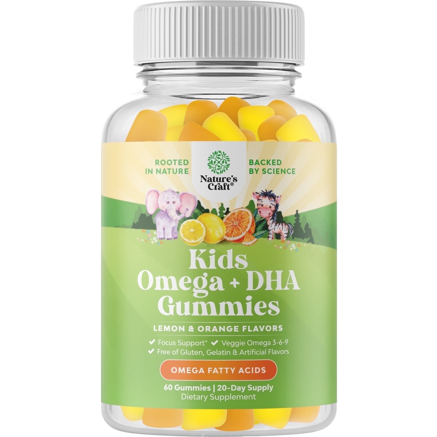 Delicious Daily Kids Multivitamin Chewable Gummies - Immune Support ...