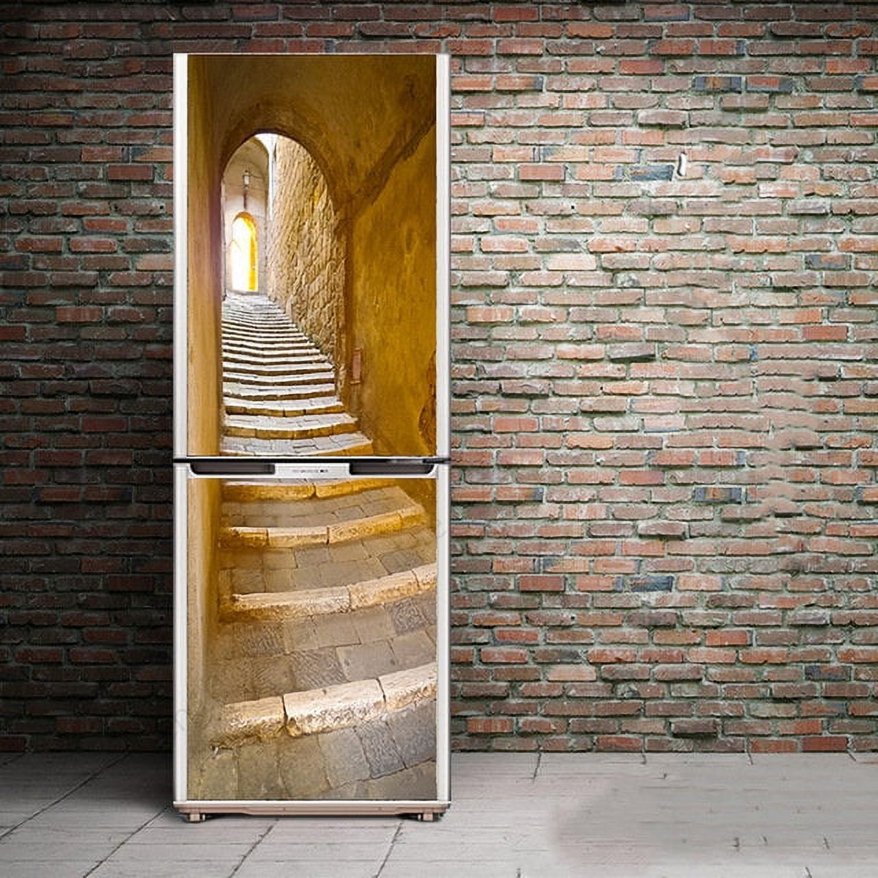 Delicious Food Fridge Door Stickers Self Adhesive PVC Refrigerator ...