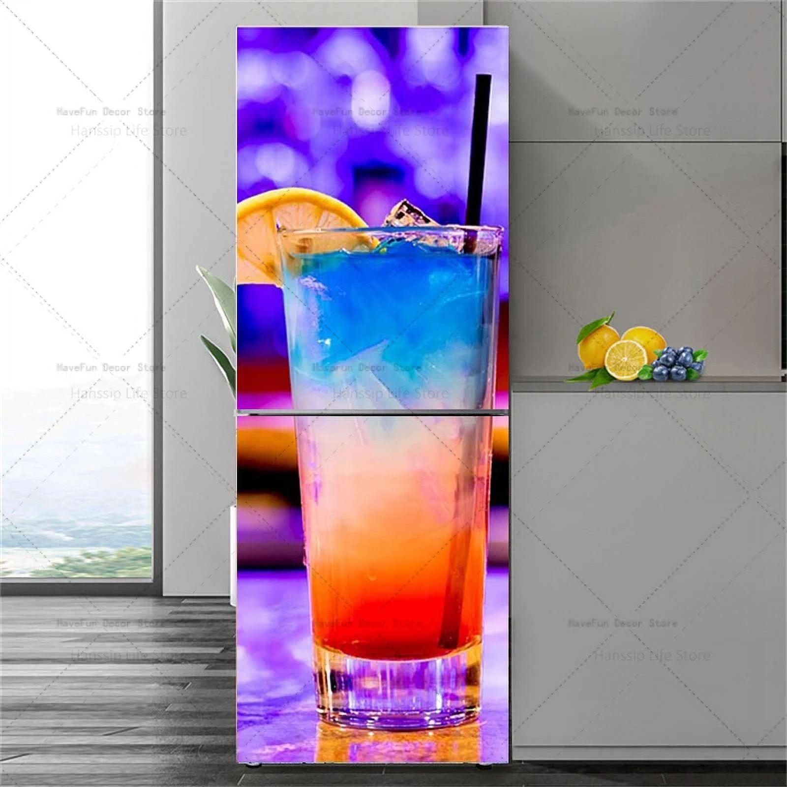 Delicious Fruit Stickable Door Stickers 3D Stereoscopic Waterproof ...