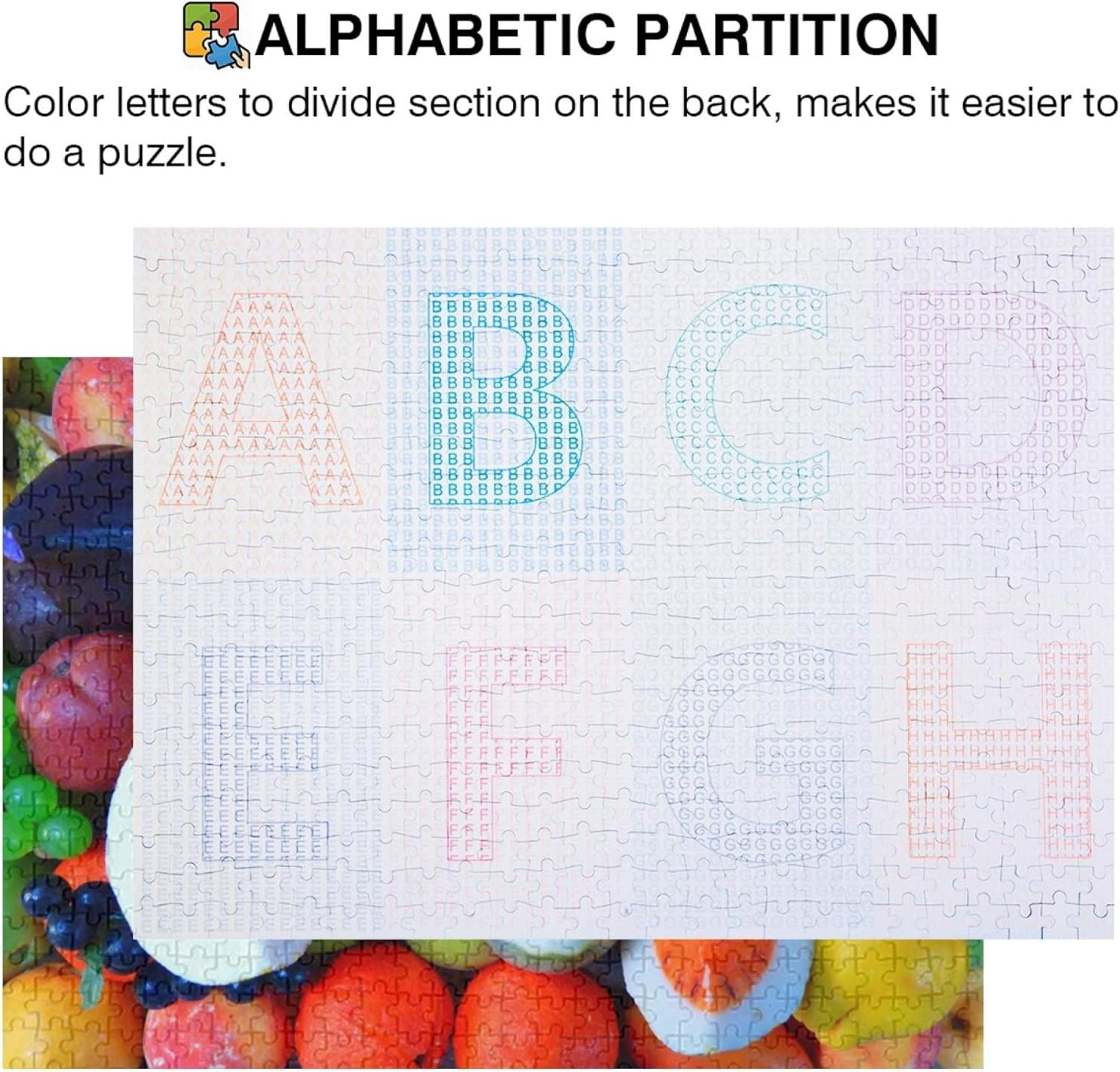 Delicious Fruits Jigsaw Puzzle 500 Pieces, Intellectual Entertainment ...