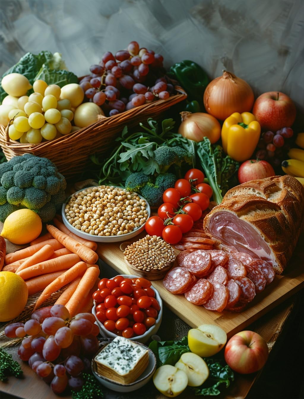 Delicious Fruits and Vegetables 1000 Pieces Puzzle for Adults ...