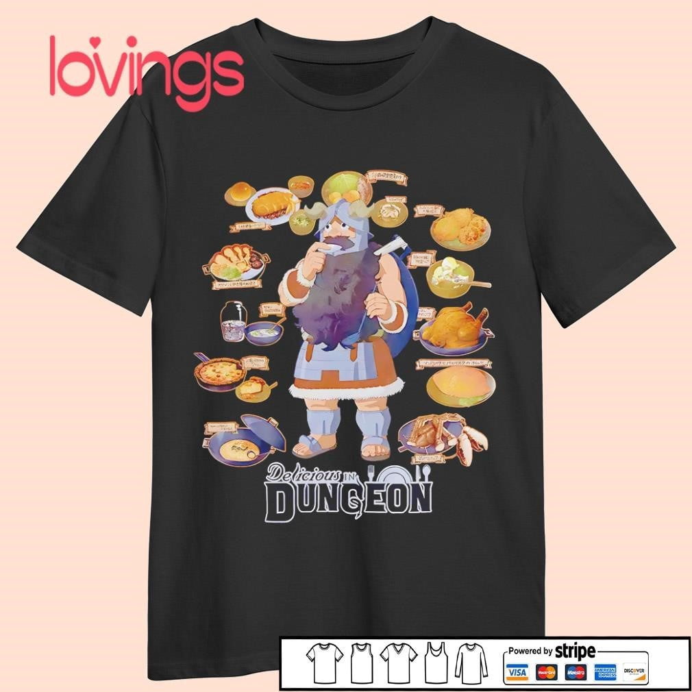 Delicious In Dungeon Senshi Foods Shirt - Walmart.com