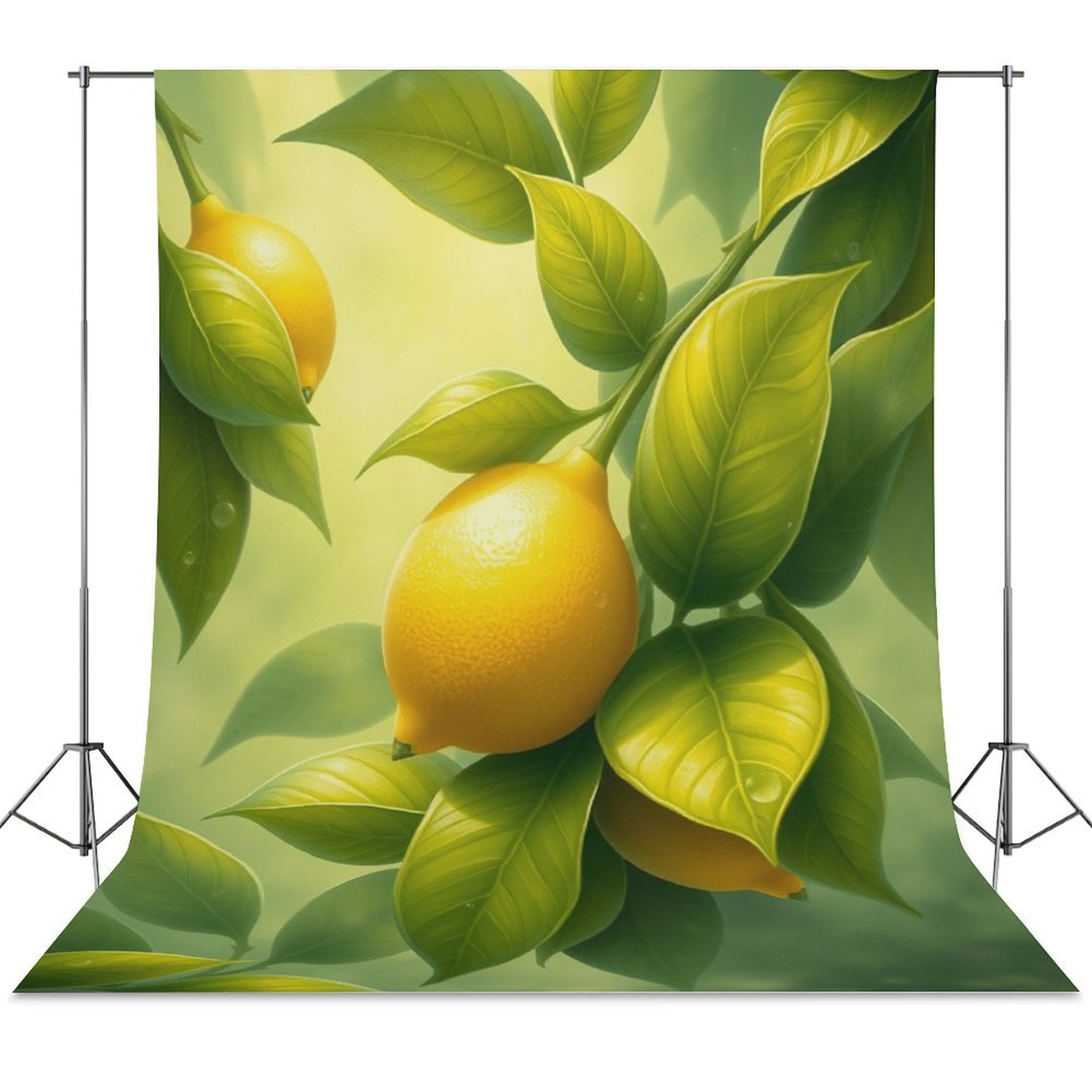 Delicious Lemon Backdrop Baby Shower Newborn Portrait Girl Boy Birthday ...