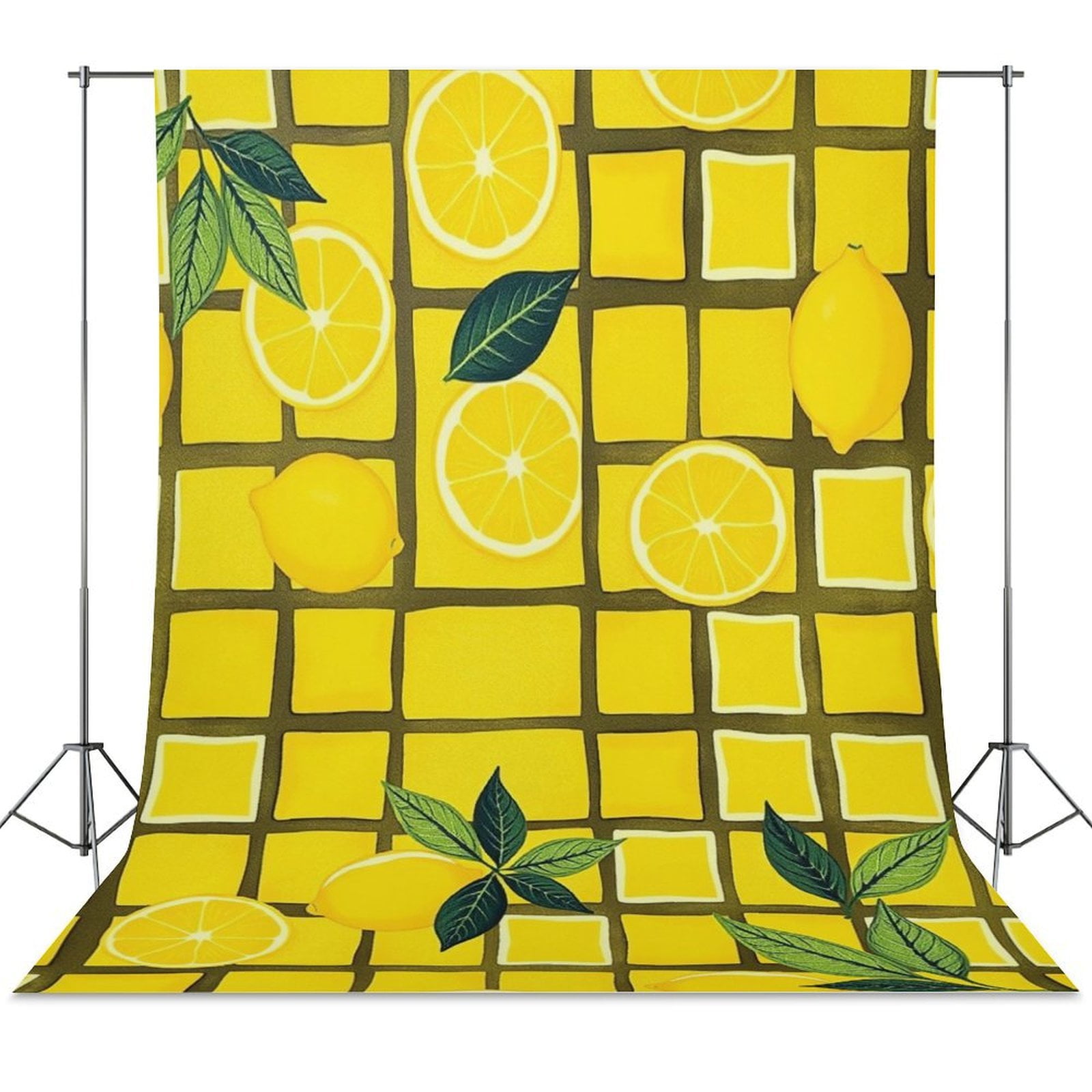 Delicious Lemon Backdrop Baby Shower Newborn Portrait Girl Boy Birthday ...