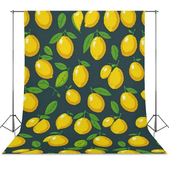 Delicious Lemon Backdrop Baby Shower Newborn Portrait Girl Boy Birthday ...