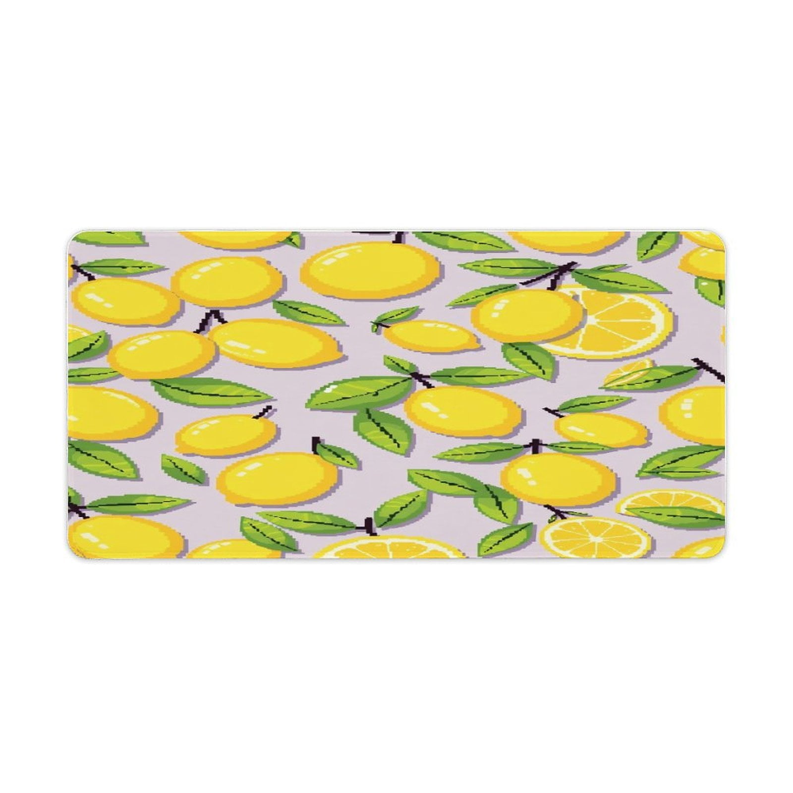 Delicious Lemon Computer Mouse Pad Gaming Accessories Large Pad Deskmat ...