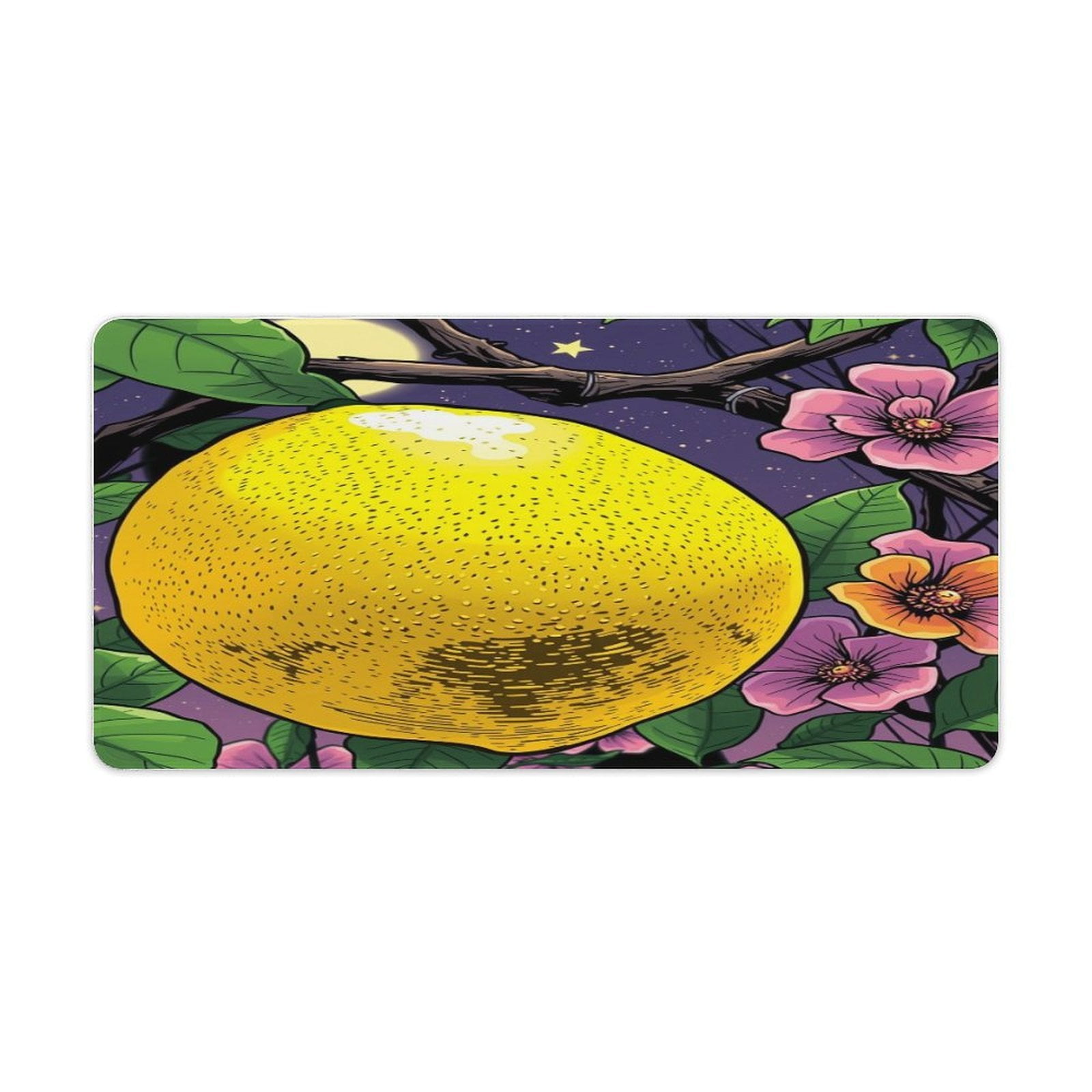 Delicious Lemon Computer Mouse Pad Gaming Accessories Large Pad Deskmat ...