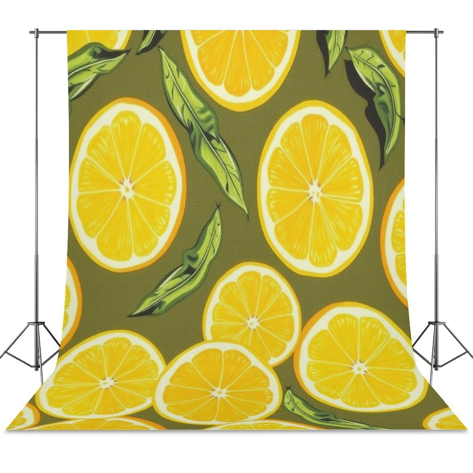 Delicious Lemon Decorations BackdropPortrait Photography Background ...