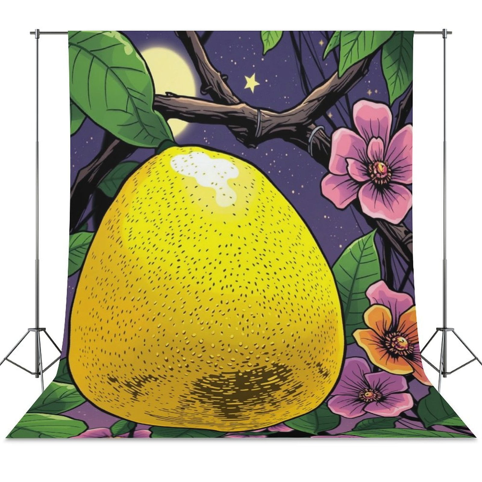 Delicious Lemon Decorations BackdropPortrait Photography Background ...