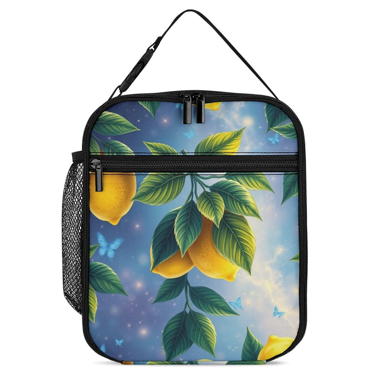 Delicious Lemon Lunch Bag Warm Insulated Lunch Box School Food Portable ...