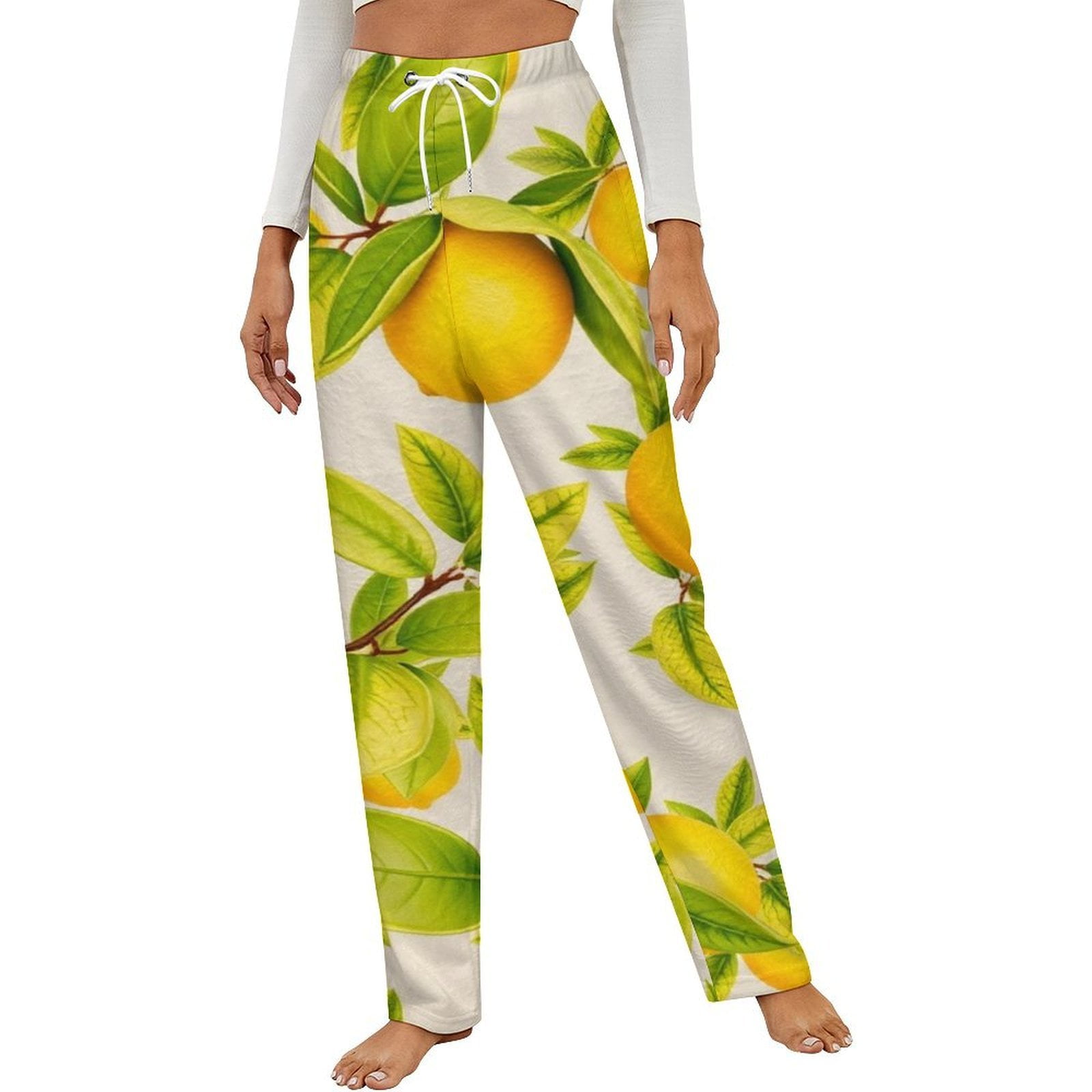 Delicious Lemon Pajamas Pants Women's Pajama Pants Home Sleepwear ...