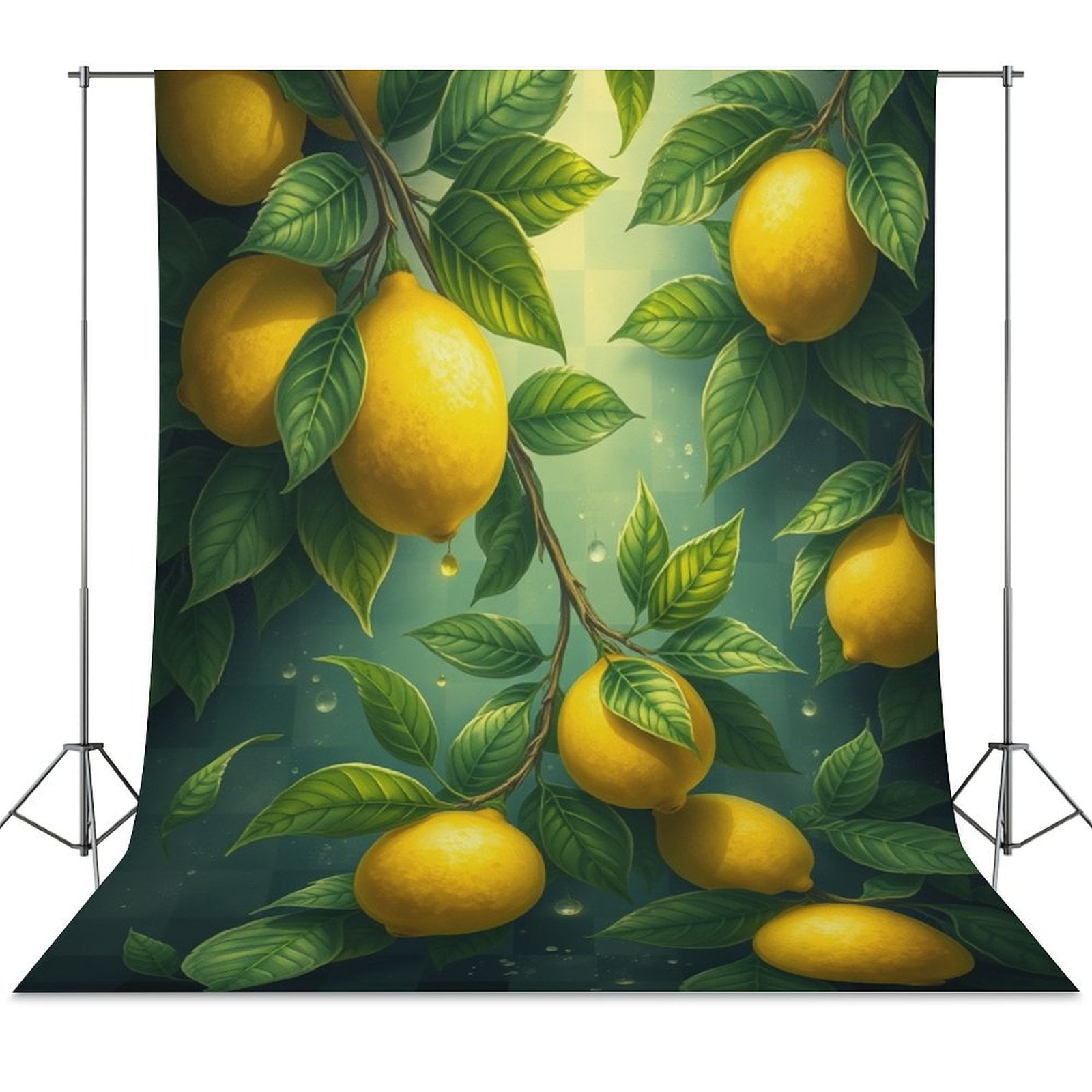 Delicious Lemon Party Backdrop Birthday Decoration Backgrounds for ...