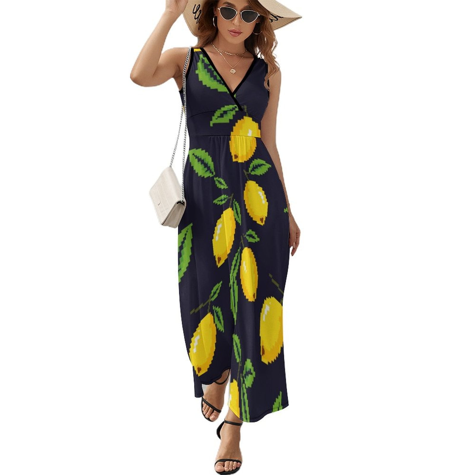 Delicious Lemon Sleeveless Dress Luxury Dresses For Official Occasions ...