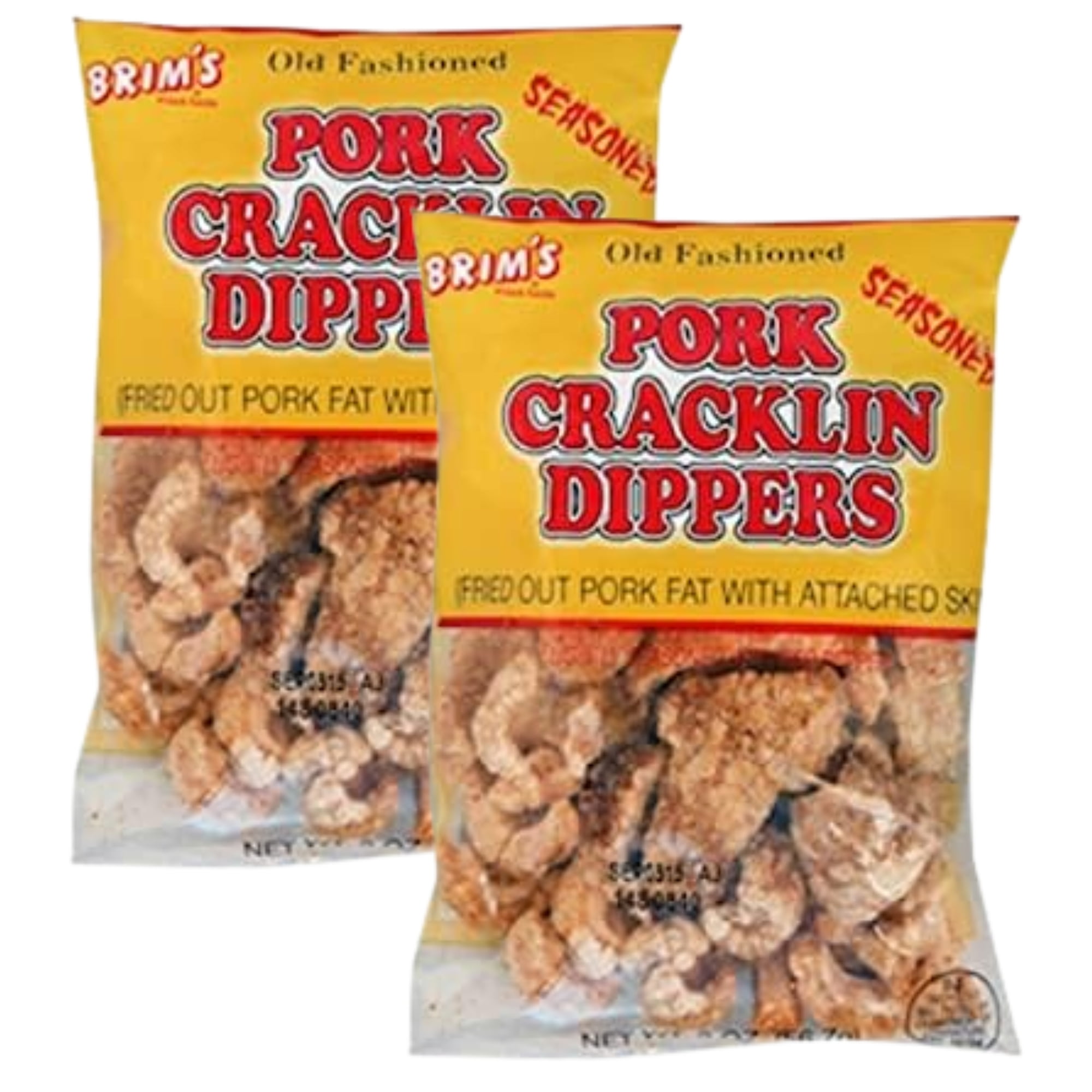 My Delicious Shoes Pork Cracklin Dippers, Red Pepper Seasoning, 1.75 oz ...