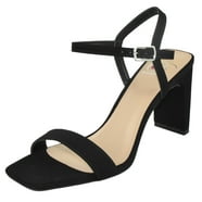 Cape Robbin Spectacular Clear Chunky Block Wedge Heels for Women ...