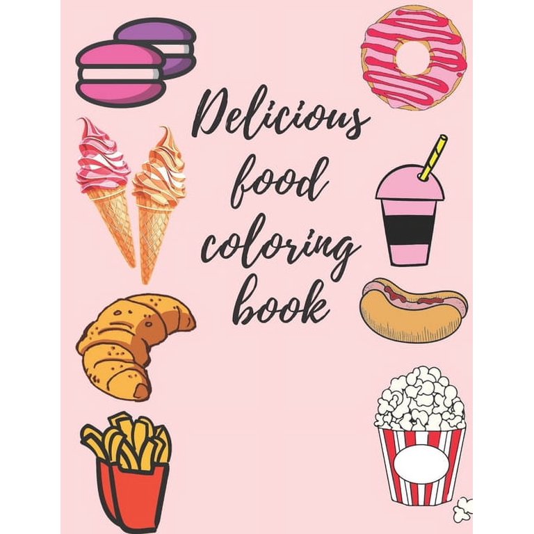 macaron coloring book